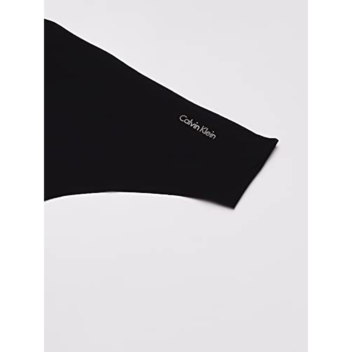 Calvin Klein Women's Invisibles Seamless Thong Panties, 5 Pack, Black 5 Pack, Medium