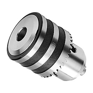 HNBun 1/32" - 5/8" MT2 Drill Chuck for Lathe, Heavy Duty Drill Press Chuck Adapter Converter with Quick Change MT2 Shank with Chuck Key