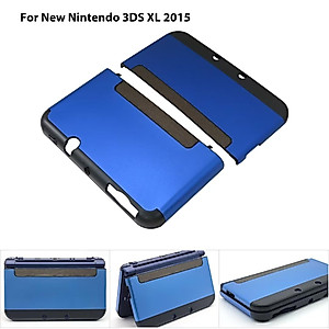 Blue Shockproof Dustproof Protector Case Cover Hard Shell Skin for New Nintendo 3DS XL 2015 Version