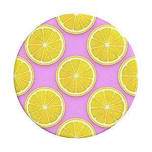 PopSockets PopTop (Top only. Base Sold Separately.): Swappable Top for PopGrip Bases, PopGrip Slide, Otter+Pop & PopWallet+ - Pink Lemonade Slices