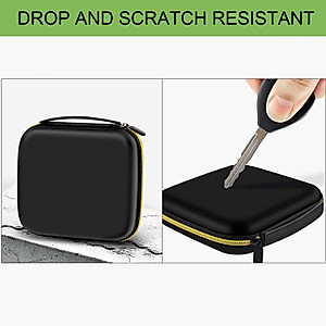 ALKOO 35+ Dice Case Box Tray, Storage Holder for DND Dice Set, for D&D Dungeons and Dragons 7-Die Polyhedral Dice, Organizer for RPG for MTG Role Playing Table Games, Display for D and D - Case Only