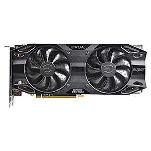 EVGA 08G-P4-3081-KR, GeForce RTX 2080 Super Black Gaming, 8GB GDDR6 (Renewed)