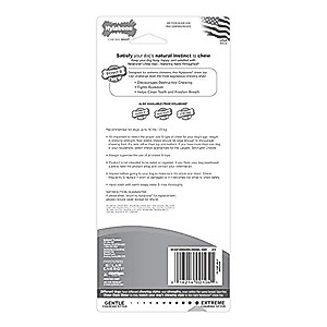 Nylabone Power Chew Classic Bone Chew Toy for Dogs, Durable Dog Toys for Aggressive Chewers, Original Flavor, Large/Giant - Up to 50 lbs. (1 Count)