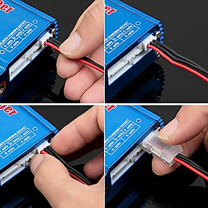 DGZZI AB Clip 10PCS LiPo Battery Balance Connector Protector Plug Saver for 2S Lithium Battery