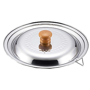 Stainless lid for yukihira pan 18cm & 20cm (Japan Import)