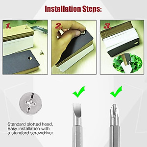 Yinpecly 10PCS M5x35mm Butt Screw, Screw,Carbon Steel Screw Binding Screws Posts for Scrapbook Photo Albums Binding and Leather Saddles Purses Belt Repair