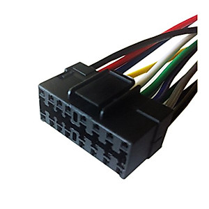 16 Pin Auto Stereo Wiring Harness Plug for JVC KD-LH1000 / KD-LH1100
