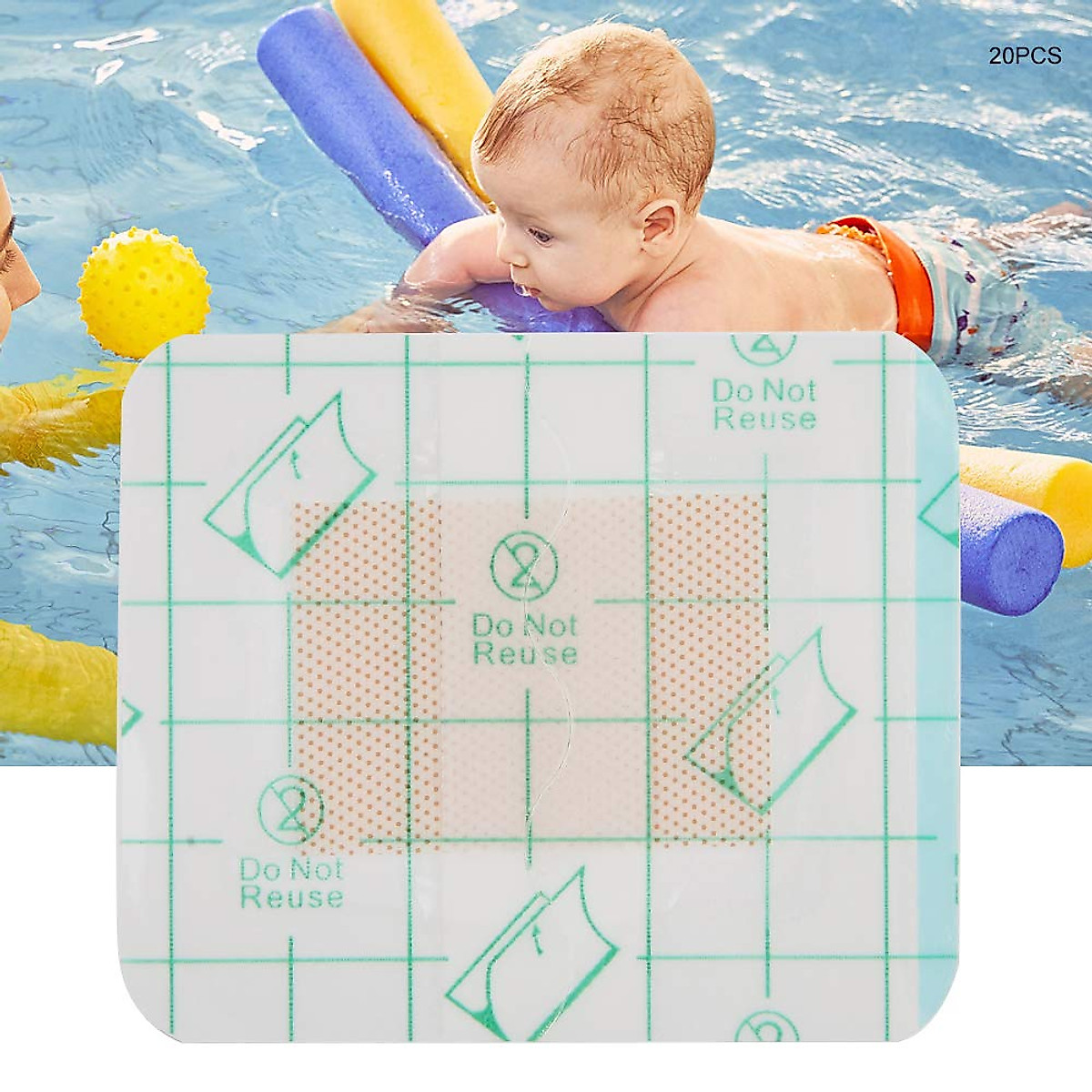 20pcs Baby Navel Sticker Swimming Bathing Umbilical Cord Patch Baby Belly Adhesive Tape Belly Protector