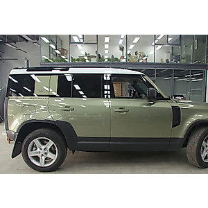 Roof Rails Fits for Rover Defender 110 130 2020-2023 4Doors Crossbar Black 2PCS Luggage Carrier Roof Rack Cargo Carrier Car Accesories