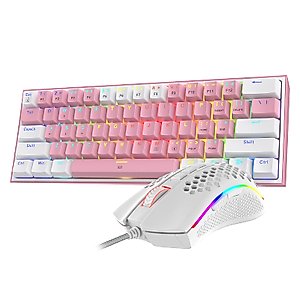 Redragon K617 Keyboard and M808 Mouse Bundle