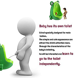 Frog Pee Training,Cute Frog Potty Training Urinal for Boys with Funny Aiming Target,Frog Shape Pee Trainer