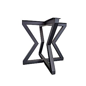 Metal Hourglass Style Trestle/Pedestal Base - Any Size and Color