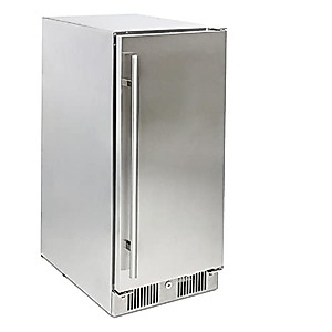 Blaze 15-Inch 3.2 Cu. Ft. Outdoor Rated Compact Refrigerator - BLZ-SSRF-15