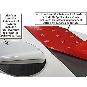 QAA is Compatible with 2011-2013 Volvo S60 4 Piece Stainless Pillar Post Trim PP11385