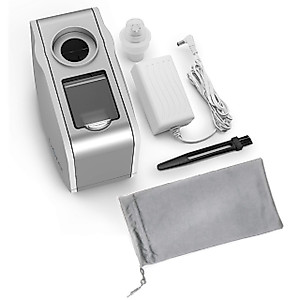 Pure Enrichment MistAire Travel - Ultrasonic Cool Mist Water Bottle Humidifier with Auto Shut-Off, Mood Light, Fold-Out Leg, and Storage Bag for Portable Use at Home, Office, Hotel, and More