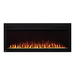 Napoleon Purview 50 inch Wall Mount Electric Fireplace - Black, NEFL50HI