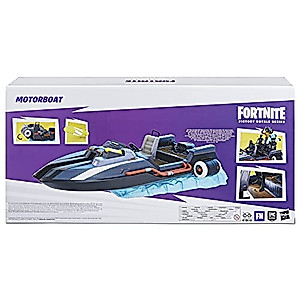 FORTNITE Hasbro Victory Royale Series Motorboat Deluxe Collectible Vehicle with Accessories, 19.6-inch