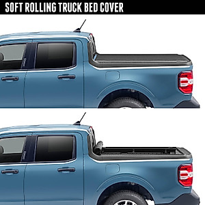 TruXedo Lo Pro Soft Roll Up Truck Bed Tonneau Cover | 520601 | Fits 2005 - 2016 Honda Ridgeline 5' Bed (60")