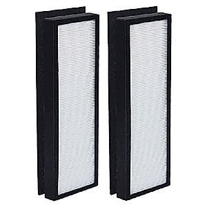 Nispira True HEPA Filter Carbon Pre Filter Compatible with Breathe T500 Tower Air Purifier. Compared to Part TF60 TF60-Pure, 2 Packs