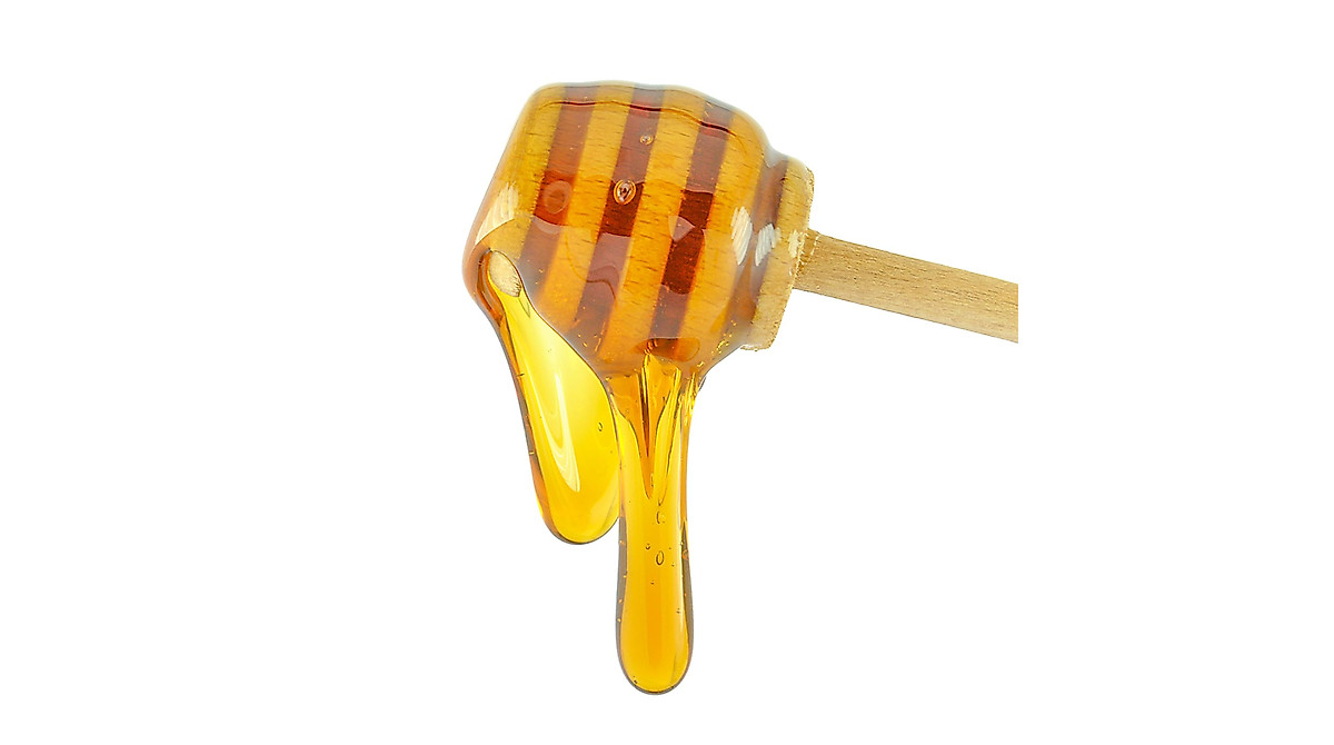 HANSGO Honeycomb Sticks - 20PCS 3" Wooden Dippers