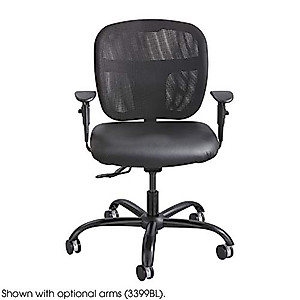 Safco 3397BV Chair, 26d x 26w x 37h, Black Vinyl