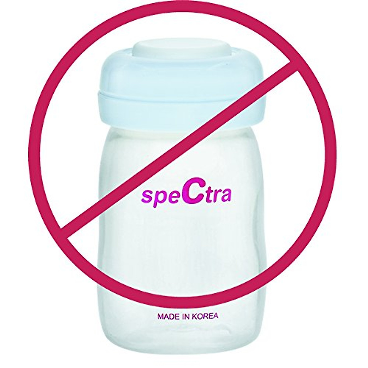 Maymom Screw Lids Aka Travel Caps with Rewritable Sealing Disc Compatible with Avent, Maymom Wide Mouth Bottles; Cap Replace Avent Natural Bottle Sealing Ring and Sealing Disc, 6pcs. (Blue)