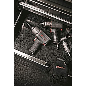 Ingersoll Rand 2235TiMAX 1/2” Drive Air Impact Wrench – Lightweight 4.6 lb Design, Powerful Torque Output Up to 1,350 ft-lbs, Titanium Hammer Case, Max Control, Gray
