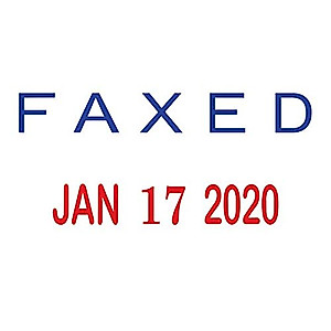 Office Depot Self-Inking 3-in-1 Micro Dater, Red/Blue, 032538