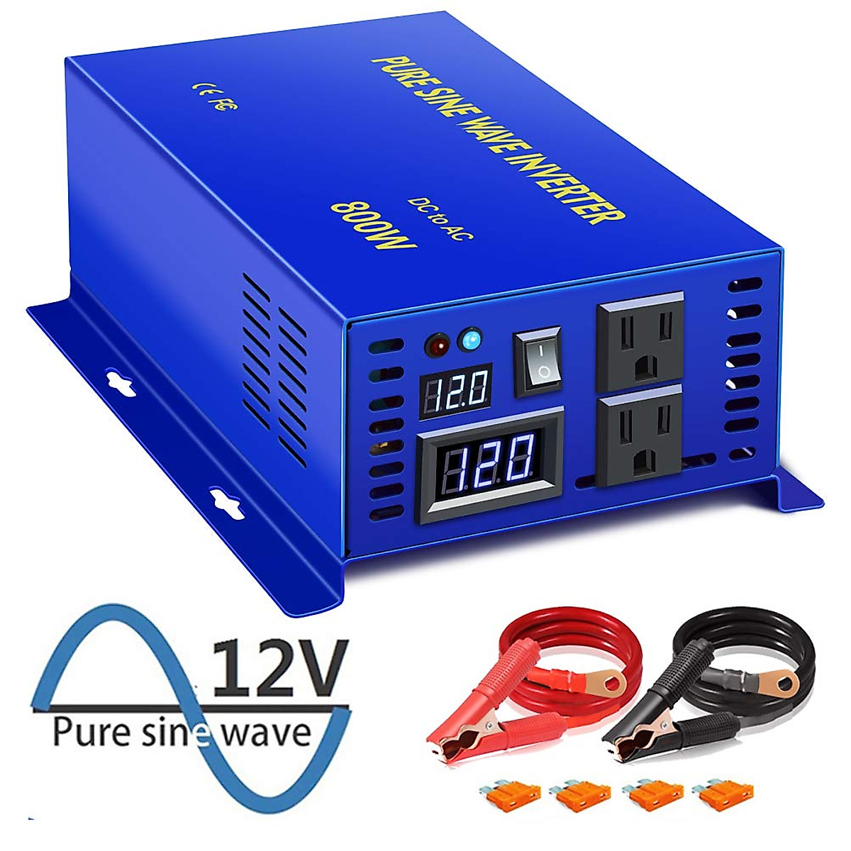 XYZ INVT Pure Sine Wave Inverter with Remote Switch (4000W24V)