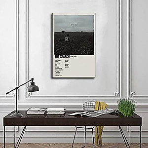 The Search Poster Music Album Nf Poster Wall Art Decor Print Canvas Poster for Living Room Bedroom Unframe-style 12x18inch(30x45cm)