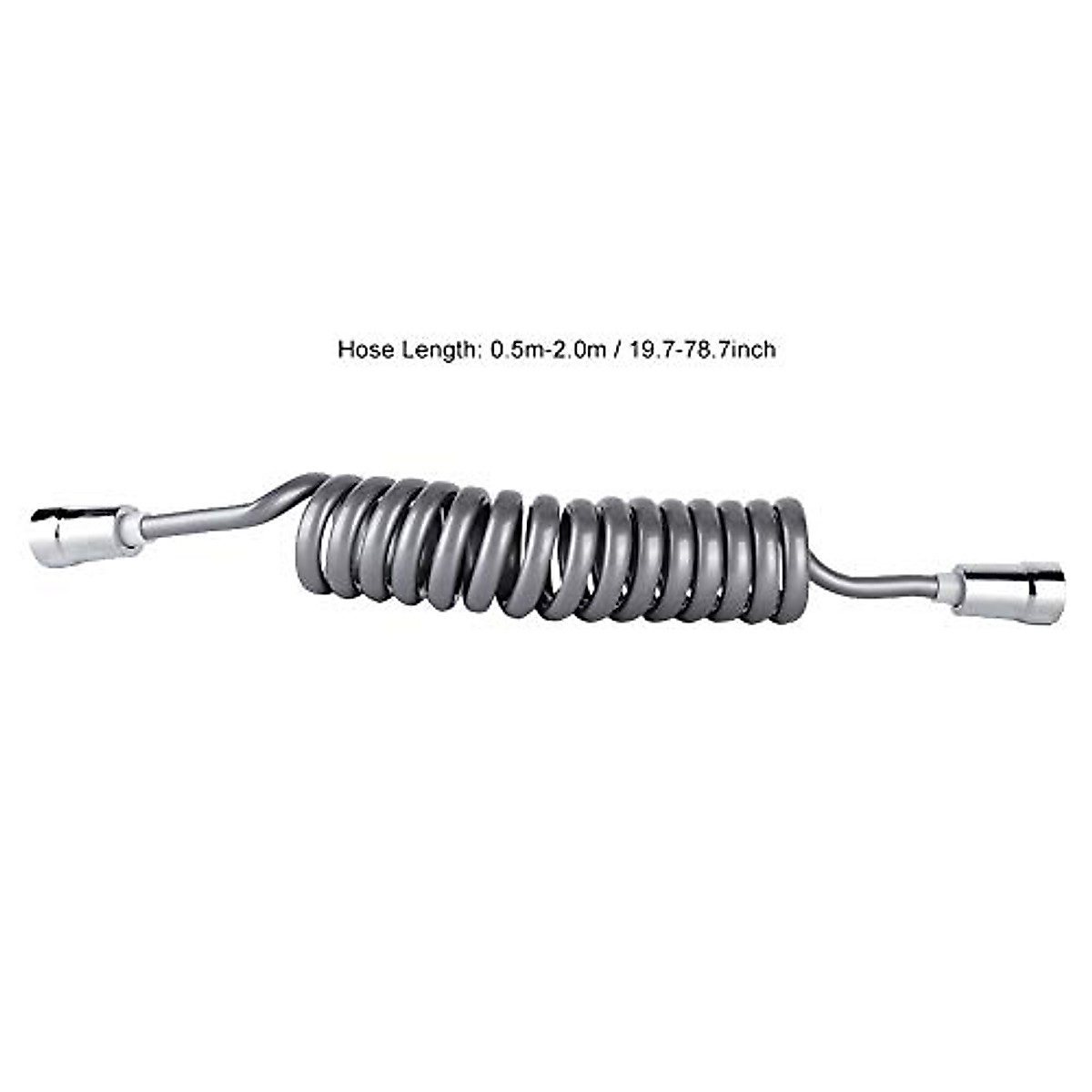 Handheld Bidet Sprayer Toilet Kit, Stainless Steel Shower Hose G1/2 Flexible Telescopic Shower Hose