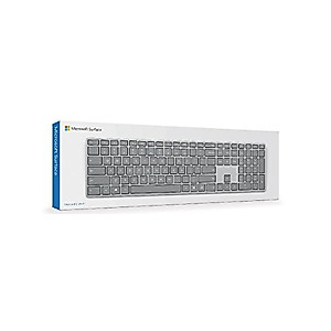 Microsoft Wireless Surface Keyboard, WS2-00025, Silver