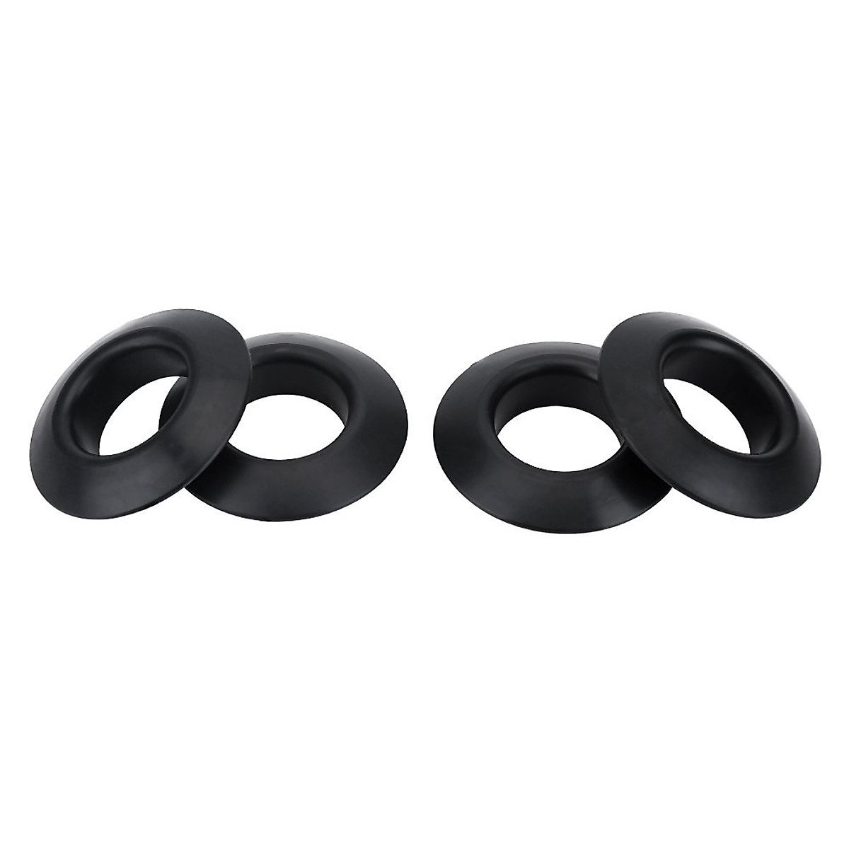 VGEBY 4Pcs Kayak Paddle Drip Rings, Paddle Oar Drip Rings Durability Practical Rubber Drip Rings for Kayak Canoe Rafting Paddles Shaft