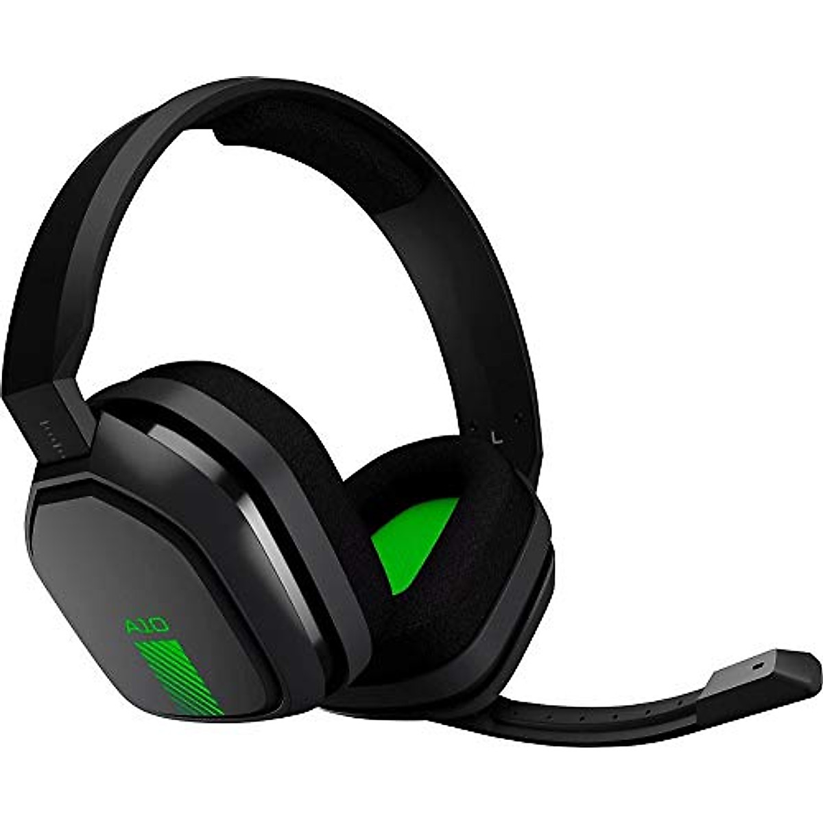 ASTRO Gaming A10 Headset for Xbox One/Nintendo Switch / PS4 / PC and Mac - Wired 3.5mm and Boom Mic by Logitech - Eco-Friendly Packaging - (Green/Black)