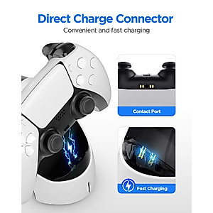 binbok P5 Controller Charger Station, Charging Station Dock, P5 Charger with LED Indicators, Fast Charging, Safety Chip