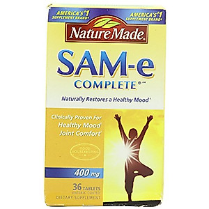 Nature's Made Sam-e Complete 400-mg 36 Tablets (2 Pack)