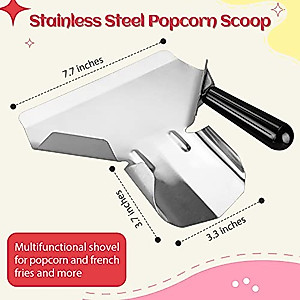 Essenya 602 PCS Popcorn Bags with Popcorn Scoop and Salt Shaker,1 oz Small Pop Corn Bags Popcorn Bags Individual Servings for Popcorn Machine Supplies Party Movie Night Theater