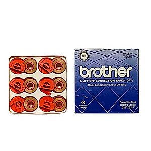 Brother Lift-Off Correction Tapes 3015 (6PACK)