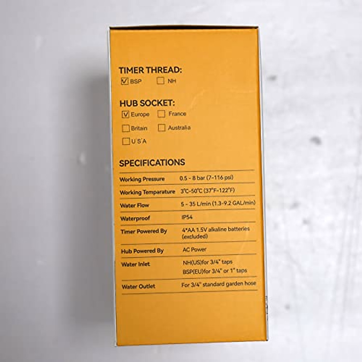 RAINPOINT Sprinkler Timer with Wi-Fi Hub, Smart Watering Timer Programmable Water Timer Hose Faucet Timer, Wireless Remote Control Irrigation System with Water Flow Meter, for Outdoor Yard, Garden