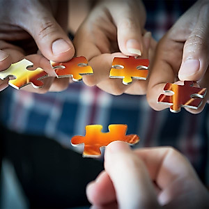 Jigsaw Puzzle for Adults,Atom,Every Piece is Unique,Softclick Technology Means Pieces Fit Together Perfectly,1000PC