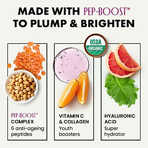 𝗪𝗜𝗡𝗡𝗘𝗥 𝟮𝟬𝟮𝟯* Anti Wrinkle Face Cream for Women, Face Moisturizer with Anti Aging Peptides with Collagen, Vitamin C and Hyaluronic Acid, Hydrating Day and Night Wrinkle Cream for Face