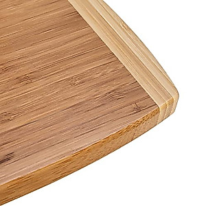 Joyce Chen Medium Burnished Bamboo Cutting Board, 8x12 Inches