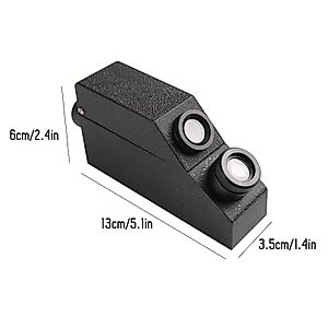 Leftwei Gem Refractometer, Professional Gemstone ldentification Gem Refractometer Refractive Index Meter Jewelry Test Tool with 3 ML Reflective Index Fluid for Gemologists, Jeweler