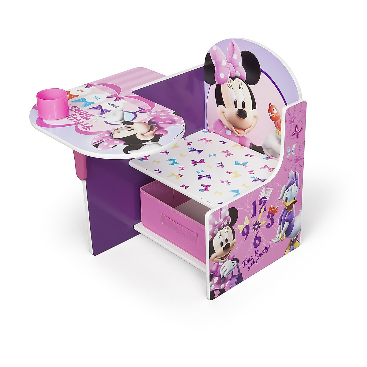 Delta Children Chair Desk With Storage Bin, Disney Minnie Mouse