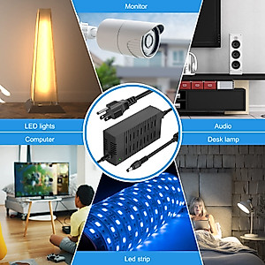 Shentian 100-240V Main to 12V Charger Socket,AC/DC Converter,Power Adapter (12V/15A)