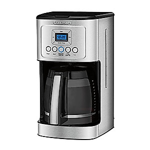 Cuisinart Perfect Temp 14-Cup Programmable Coffeemaker Stainless Steel (DCC-3200) with 1 YR CPS Enhanced Protection Pack