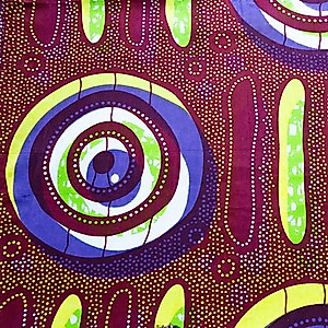 Touch of a Queen African Print Pattern Ankara Headwrap Turban Headband Hair Scarf (Mayamiko)