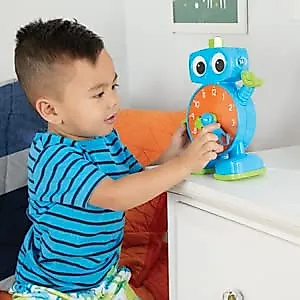 Learning Resources Tock The Learning Clock - 1 Piece, Ages 3+ Educational Talking & Teaching Clock, Toy Clock for Toddlers, Educational Toys for Kids