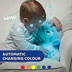 Chicco First Dreams Baby Bear Night Projector - Blue.