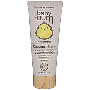 BABY BUM Monoi Coconut Baby Balm, 3 OZ